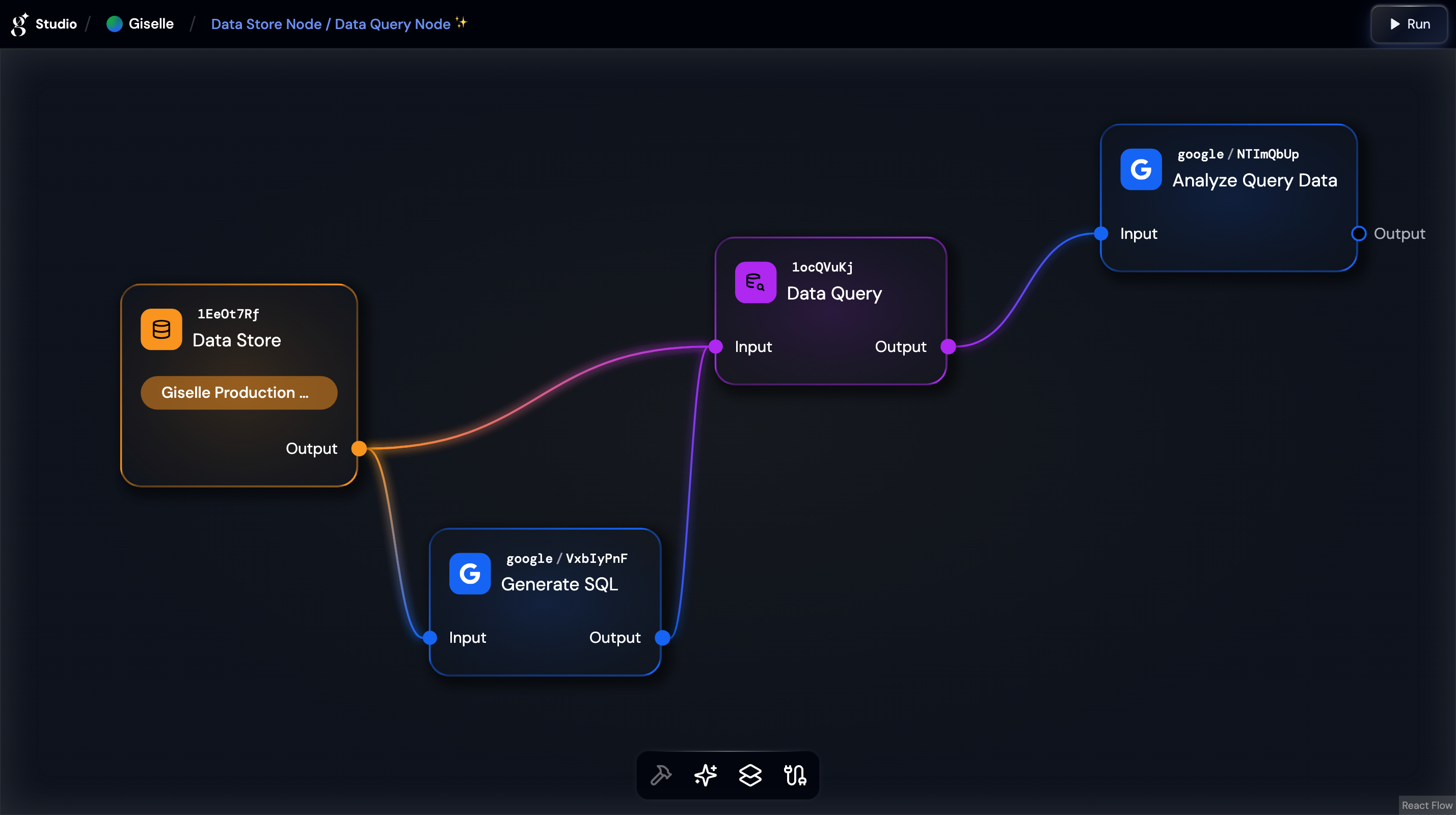 Giselle Introduces Data Store Nodes and Data Query Nodes: Connect ...